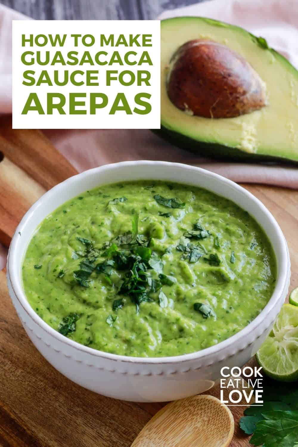 Quick and Easy Guasacaca Sauce Recipe ~ Cook Eat Live Love