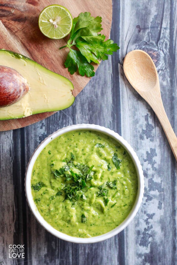 Quick and Easy Guasacaca Sauce Recipe - Cook Eat Live Love