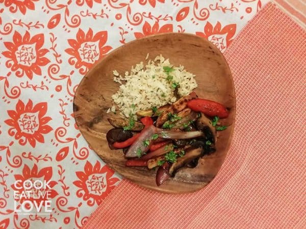 Peruvian-Chinese Fusion: Vegetarian Lomo Saltado - Cook Eat Live Love