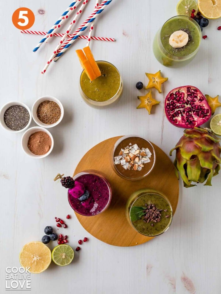 21 Healthy Meal Prep Smoothies (Smoothie Packs) - Cook Eat Live Love