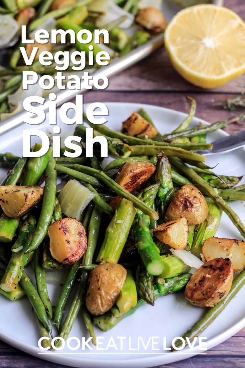 Lemon Veggie Potato Bake - Cook Eat Live Love