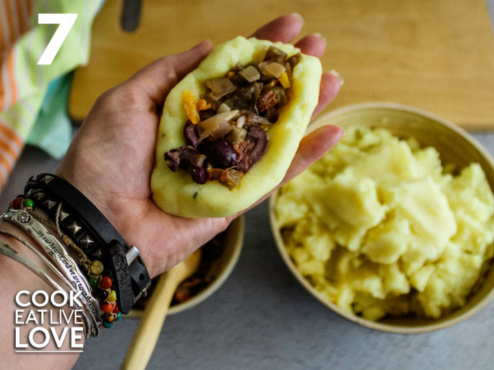 How to make Vegetarian Papa Rellena Peruana - Cook Eat Live Love