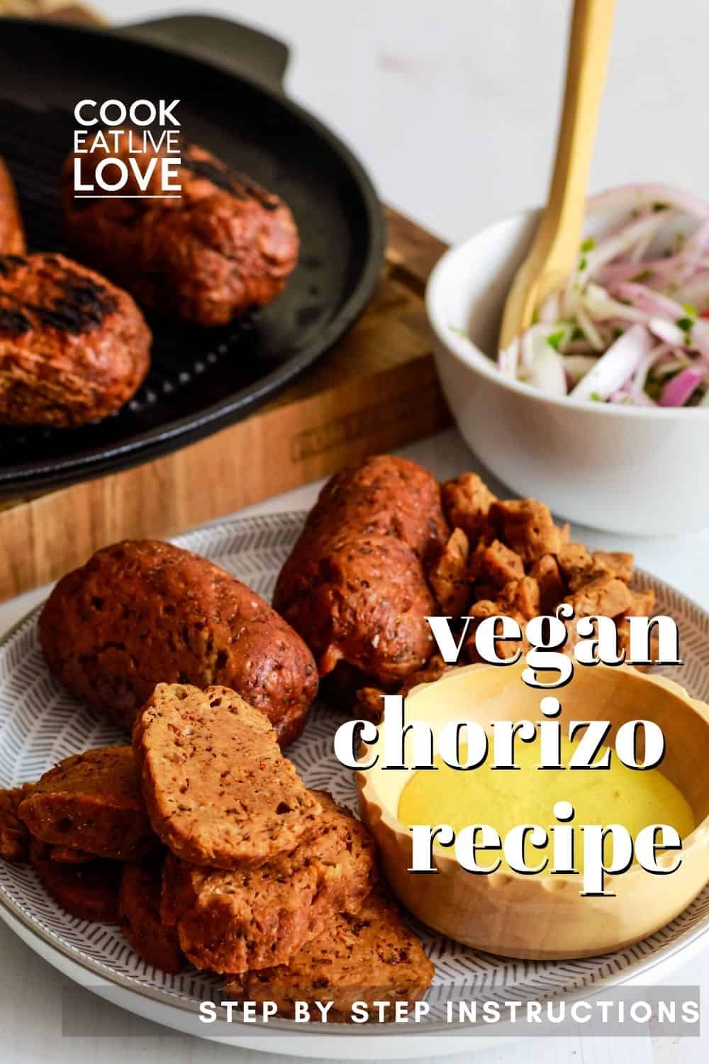 Making Homemade Vegan Chorizo - Cook Eat Live Love