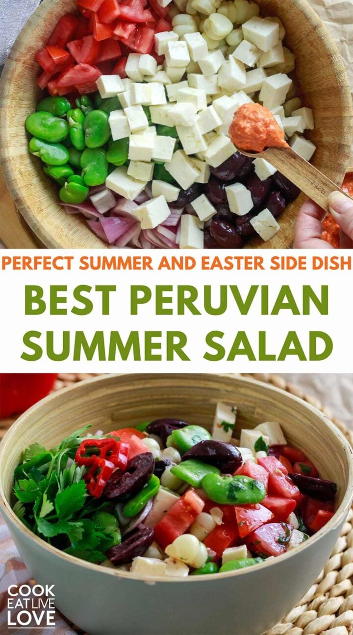 Best Peruvian Salad Recipe - Cook Eat Live Love