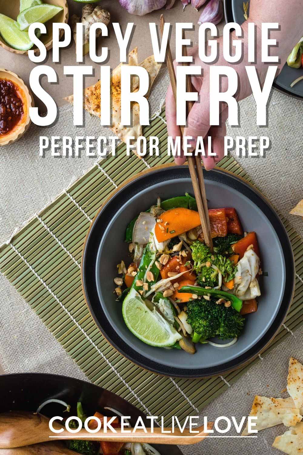 Quick & Easy Spicy Plant-Based Stir Fry with Sambal Oelek - Cook Eat ...