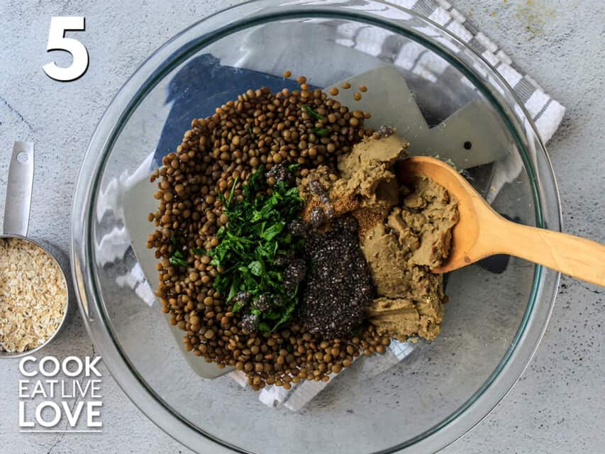 Vegan Sliders with Lentils and Chia - Cook Eat Live Love