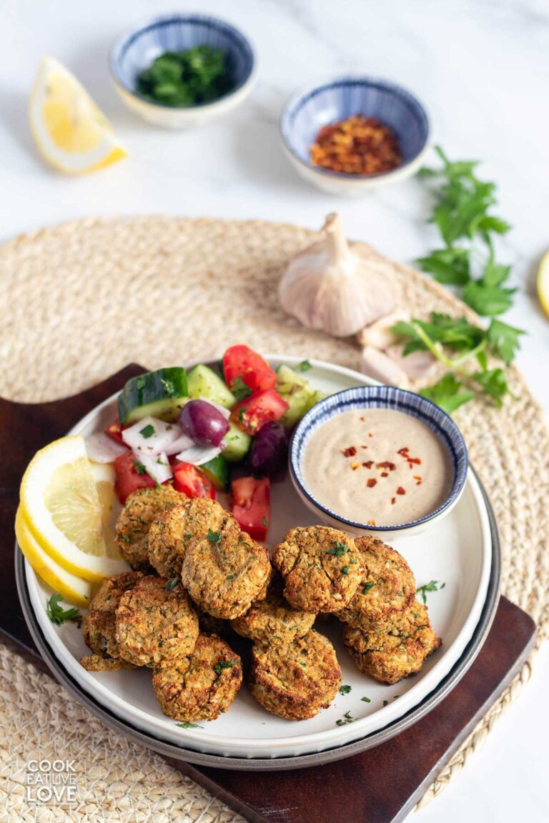 Air Fryer Falafel Bites - Cook Eat Live Love