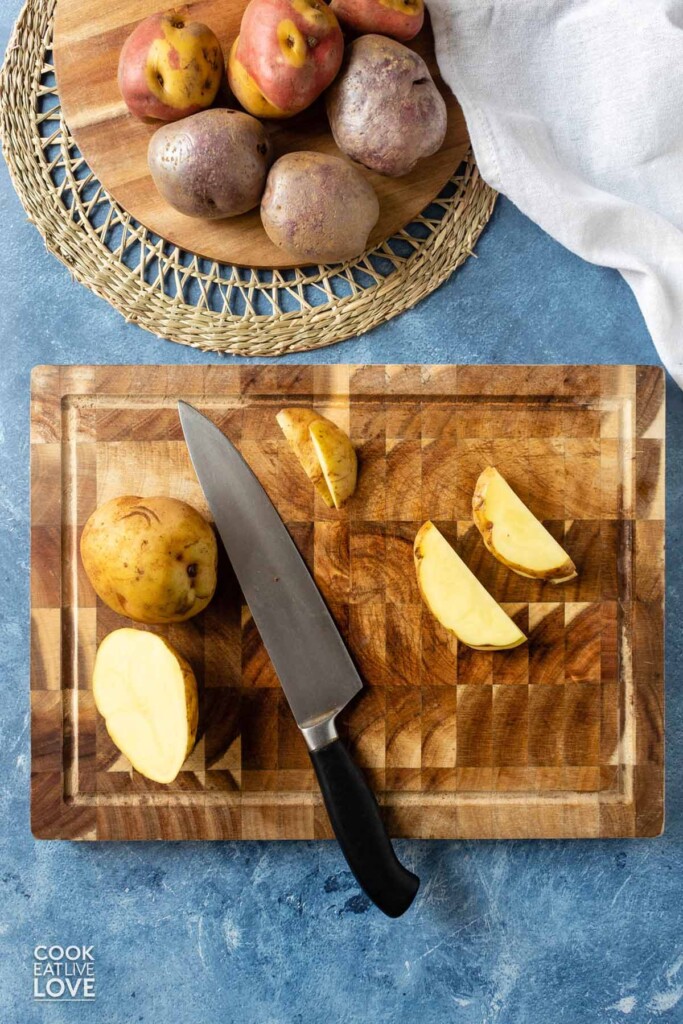 How to Cut Potatoes Into Fries - Cook Eat Live Love