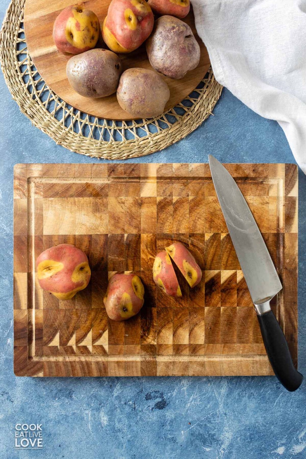 How to Cut Potatoes Into Fries - Cook Eat Live Love