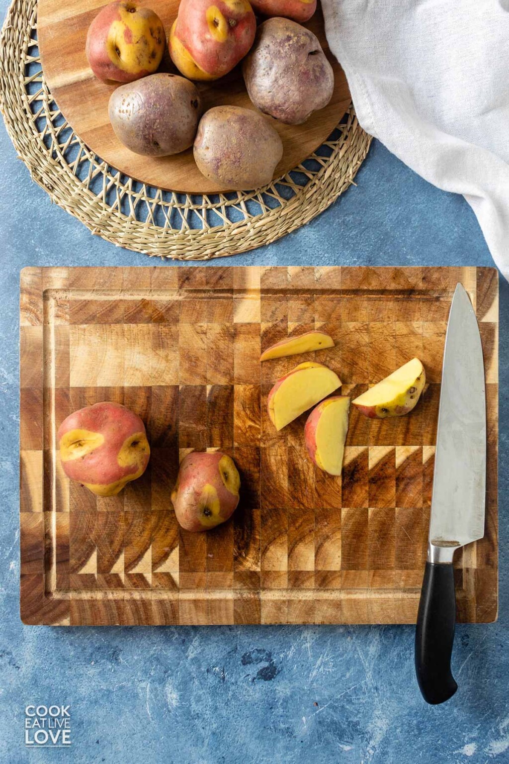 How to Cut Potatoes Into Fries - Cook Eat Live Love