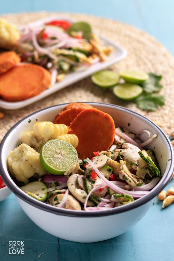 Vegan Ceviche Peruvian-Style - Cook Eat Live Love