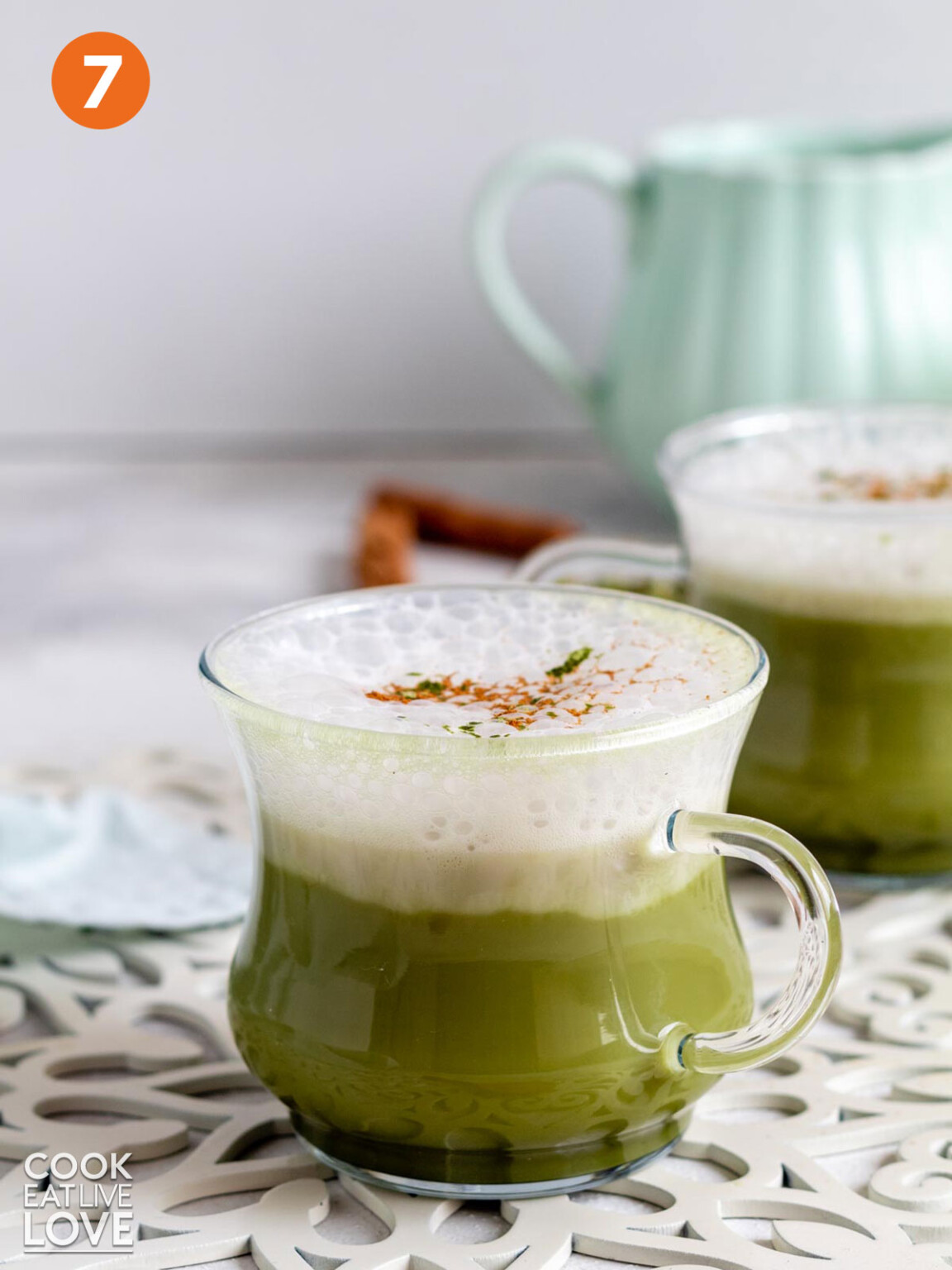 Matcha Chai Latte (Hot or Iced) - Cook Eat Live Love