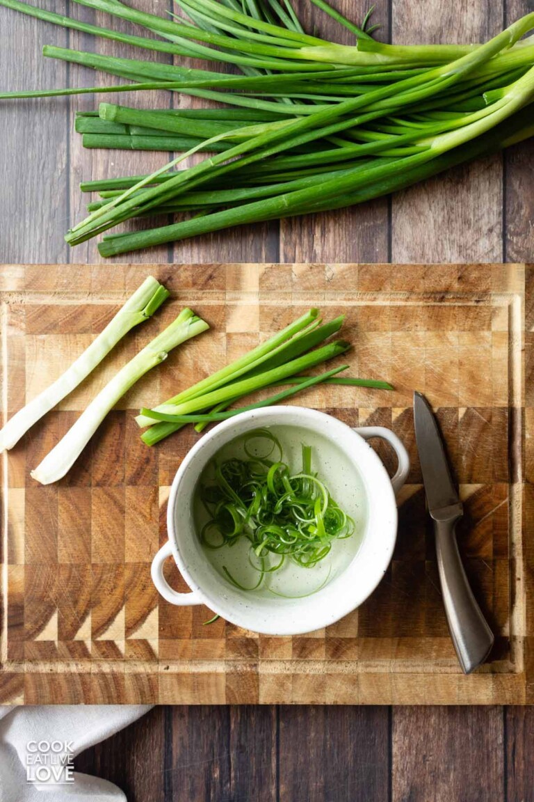 How to Cut Green Onions - Cook Eat Live Love
