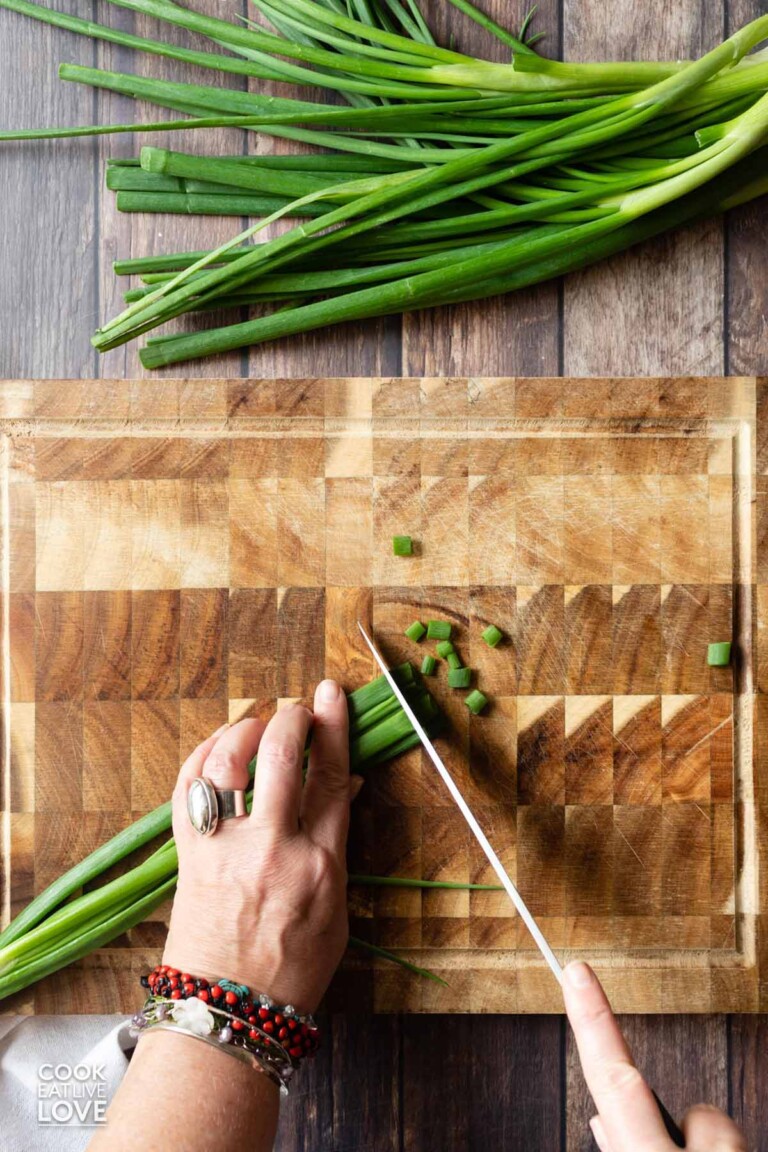 How to Cut Green Onions - Cook Eat Live Love