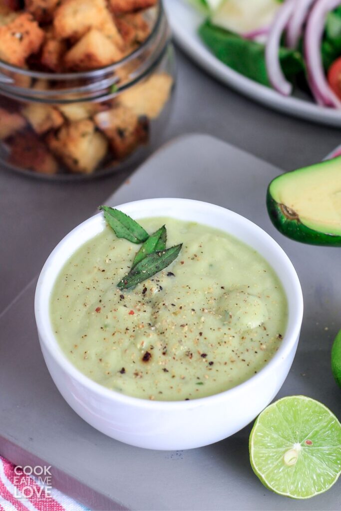The Best Avocado Lime Dressing for Salads, Bowls, & More - Cook Eat ...