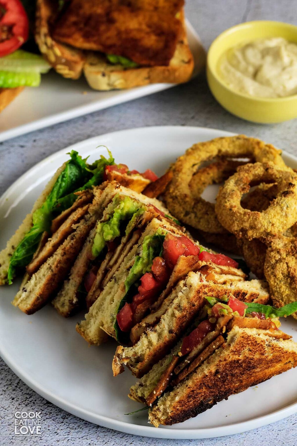 Smoky BLT Tofu Sandwich Recipe - Cook Eat Live Love