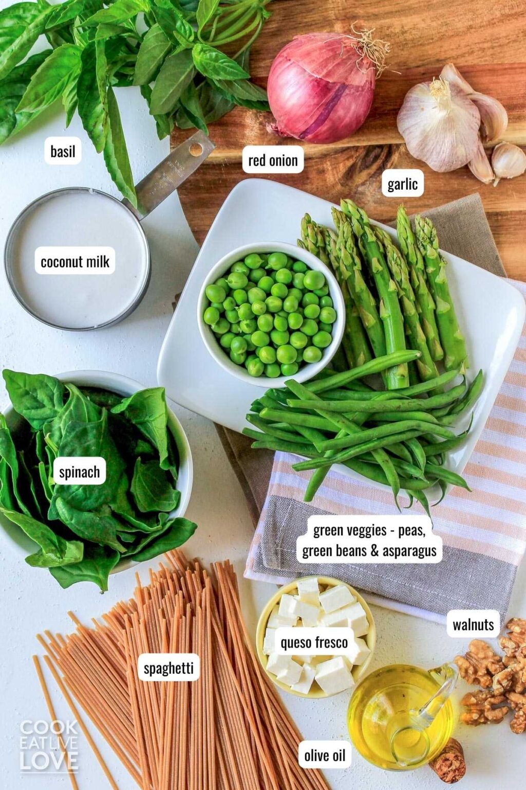 Peruvian Green Spaghetti - Cook Eat Live Love