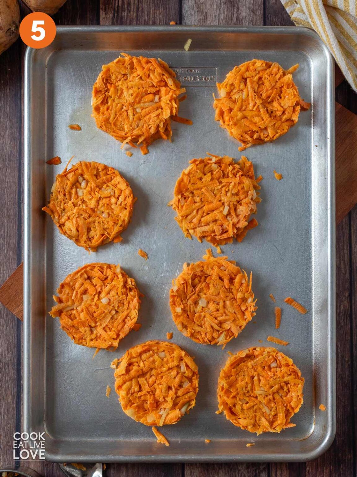 Crispy Sweet Potato Hash Browns - Cook Eat Live Love