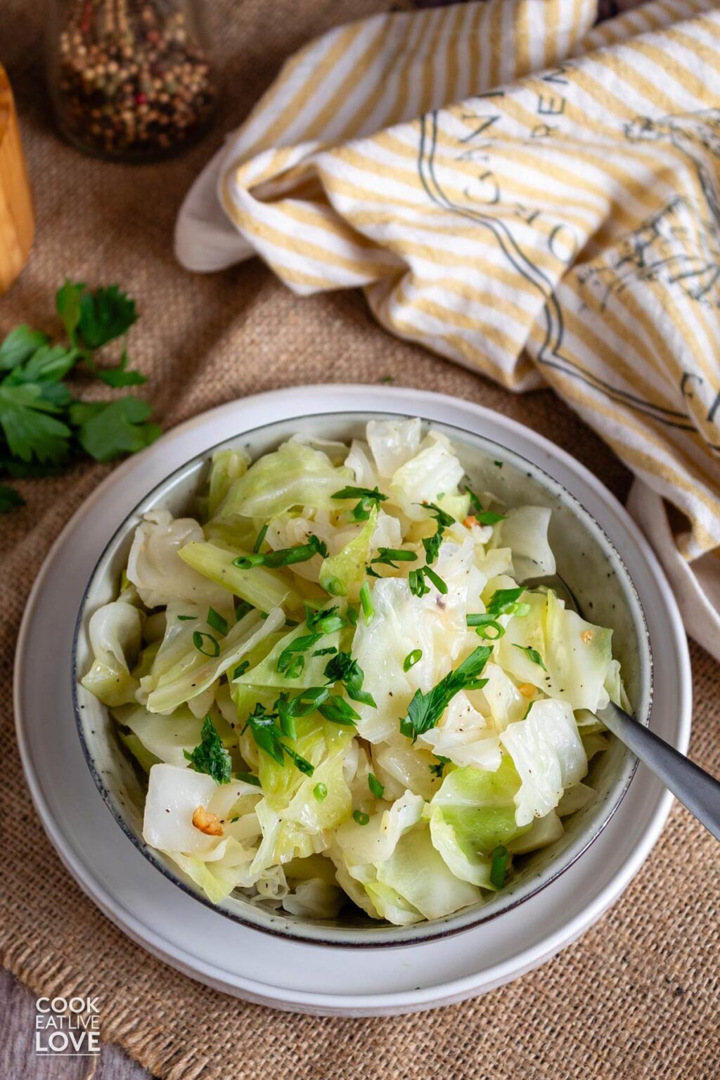 Easy Instant Pot Cabbage Side Dish - Cook Eat Live Love