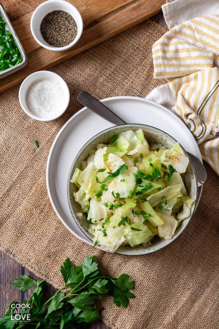 Easy Instant Pot Cabbage Side Dish - Cook Eat Live Love
