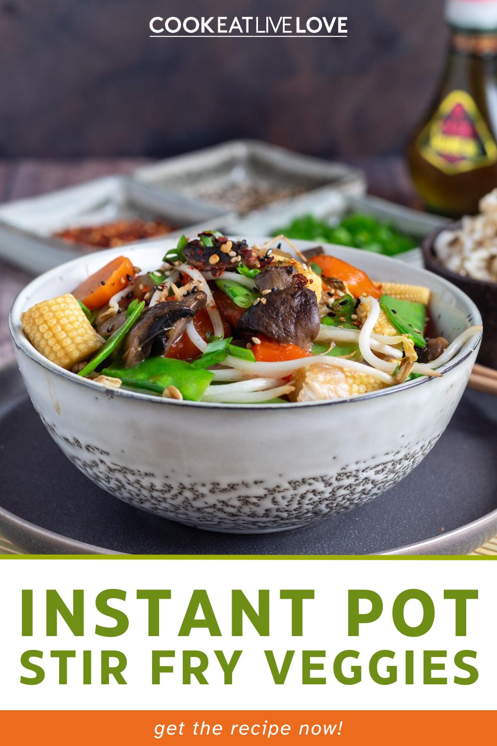 Easy Instant Pot Stir Fry Vegetables - Cook Eat Live Love