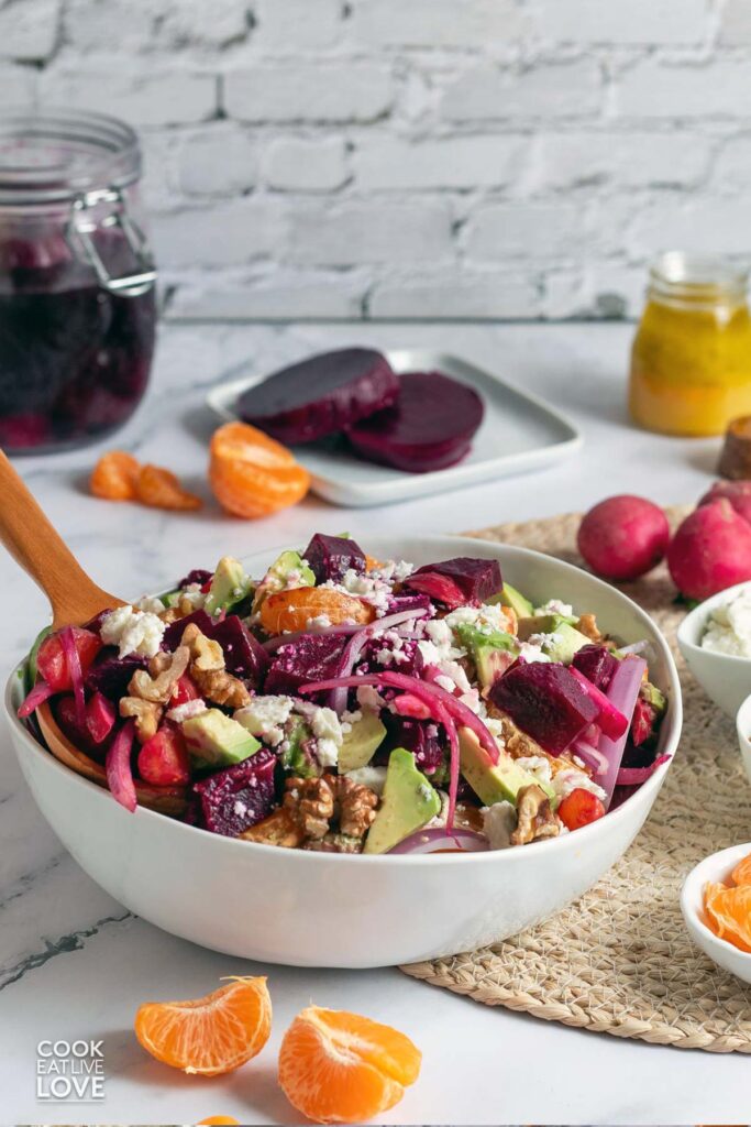 Easy Pickled Beet Salad - Cook Eat Live Love
