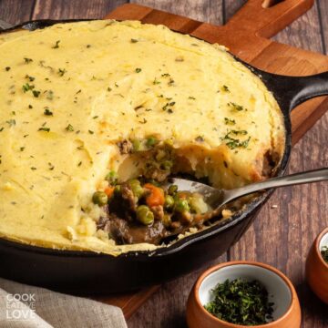 Mushroom Shepherd's Pie - Cook Eat Live Love