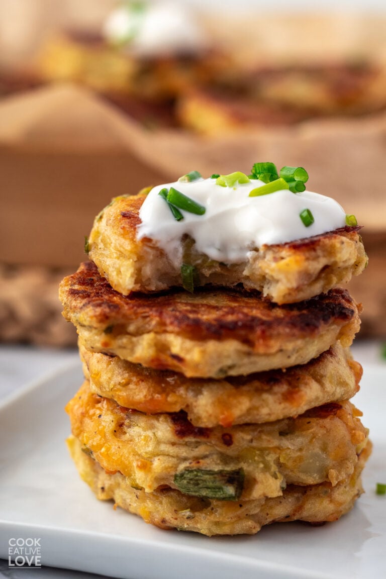 Potato Fritters - Cook Eat Live Love