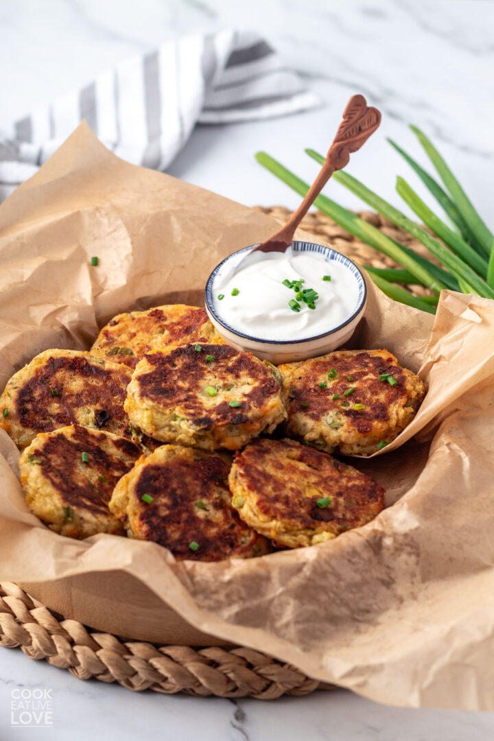 Potato Fritters - Cook Eat Live Love