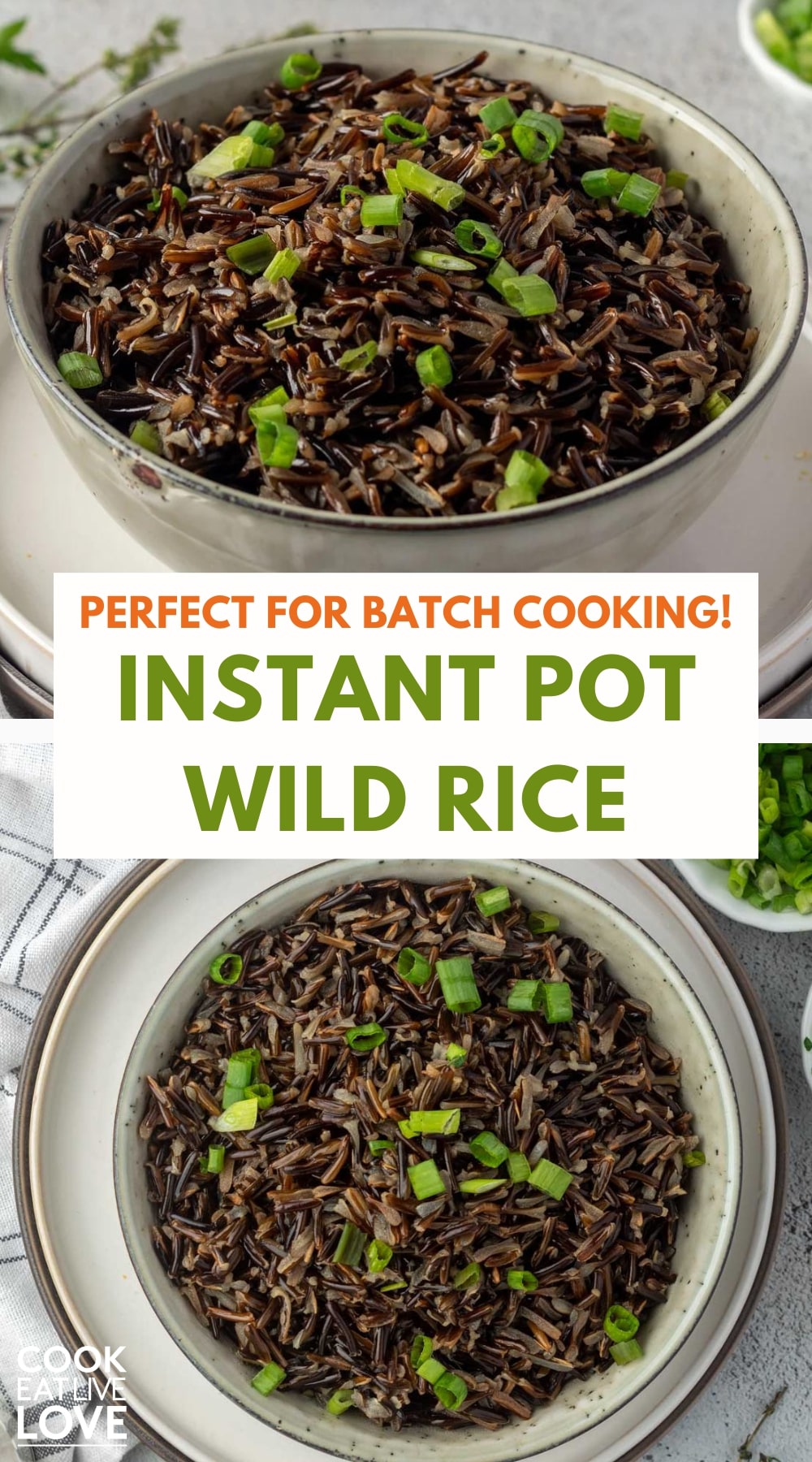 Instant Pot Wild Rice - Cook Eat Live Love
