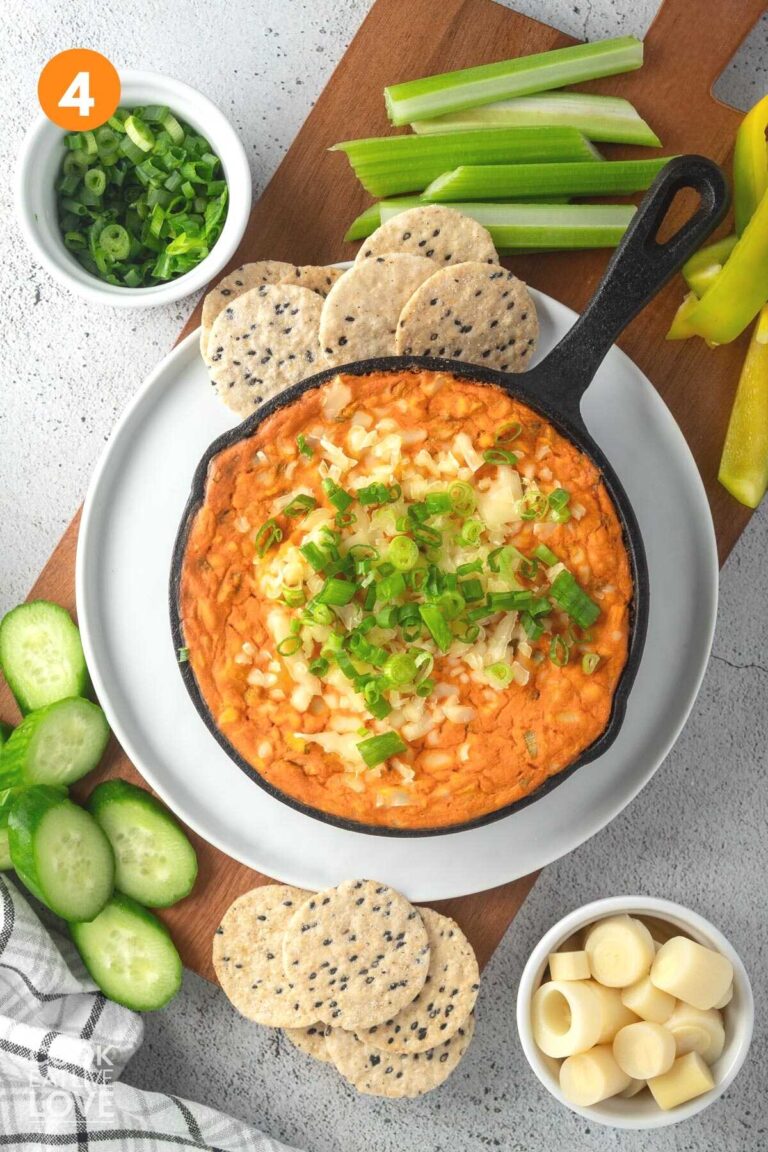 Vegan Buffalo Chicken Dip - Cook Eat Live Love