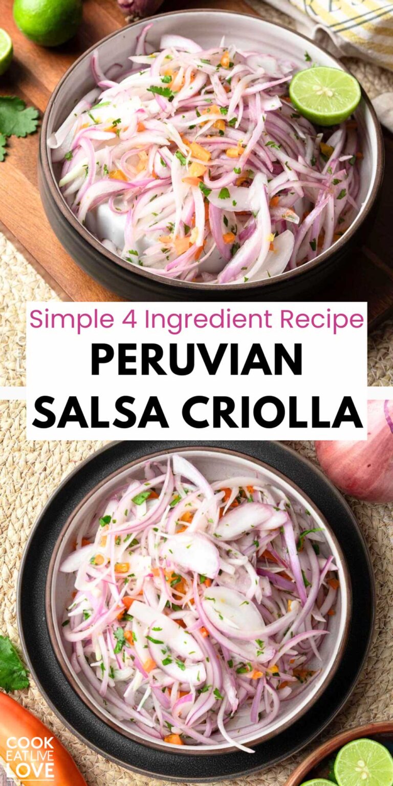 Peruvian Salsa Criolla - Cook Eat Live Love