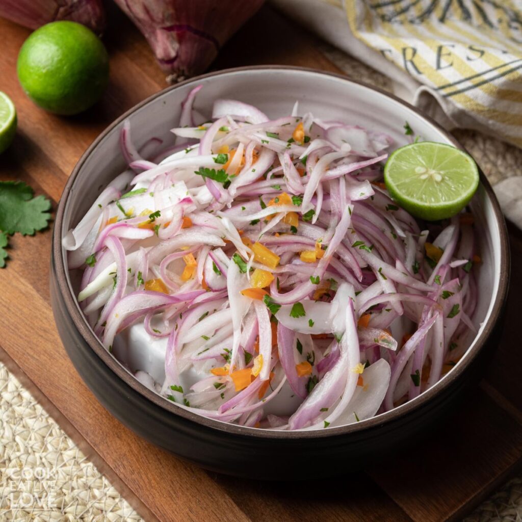 Peruvian Salsa Criolla - Cook Eat Live Love