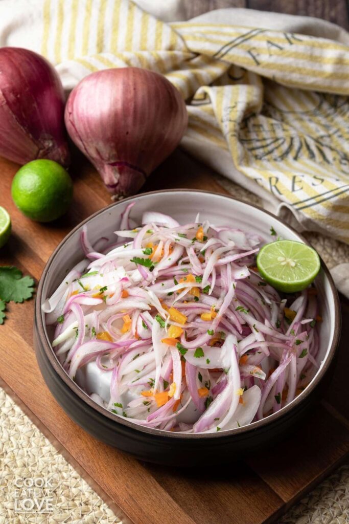 Peruvian Salsa Criolla - Cook Eat Live Love