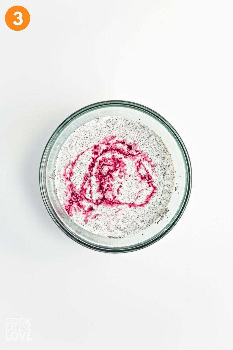 Cherry Chia Pudding - Cook Eat Live Love